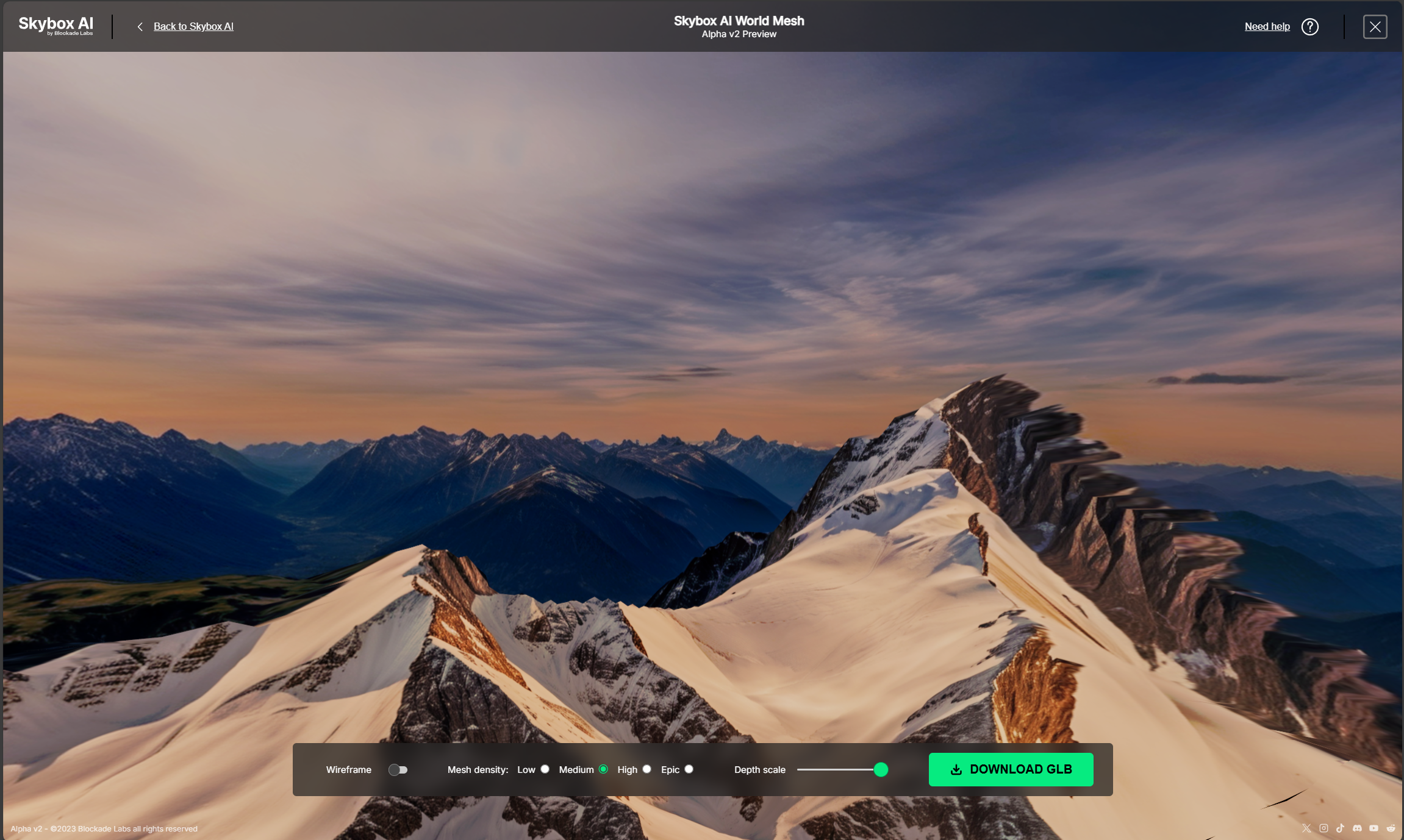 Export 3D Models from Skybox AI – Blockade Labs